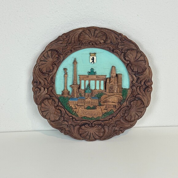 Source Unknown | Accents | Vintage Berlin Germany Handpainted 3d Wall ...